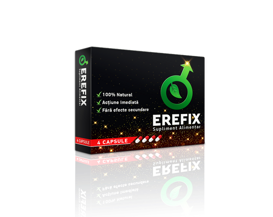 Pastile pentru potenta EREFIX - Supliment alimentar pentru barbati